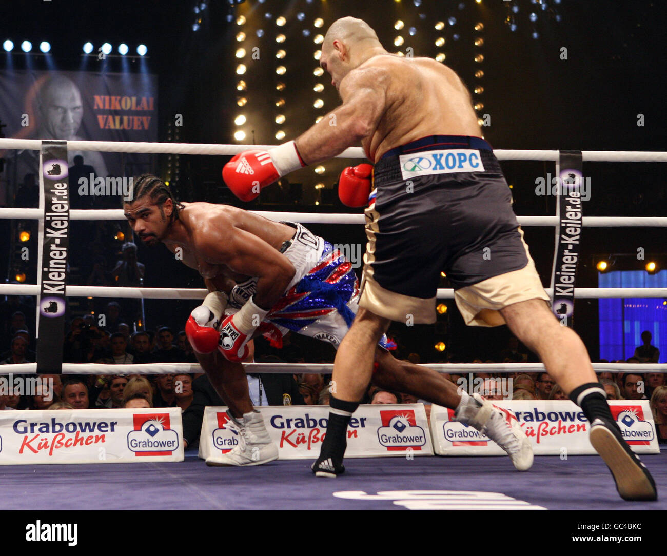 Full length action punching punch hi-res stock photography and images ...