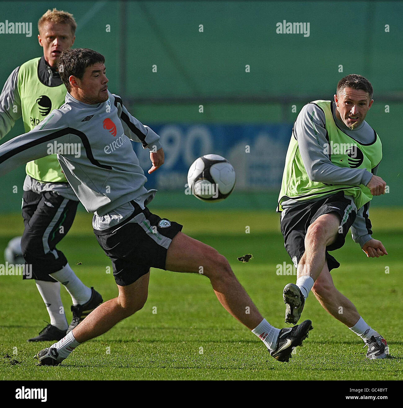 Soccer - Republic of Ireland Training - Gannon Park Stock Photo - Alamy