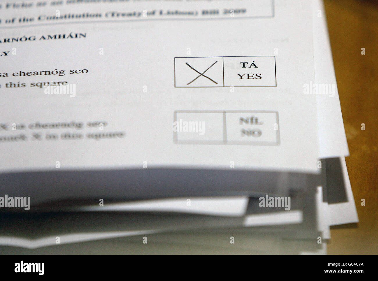A YES vote is registered in the Dublin West constituency as counting ...