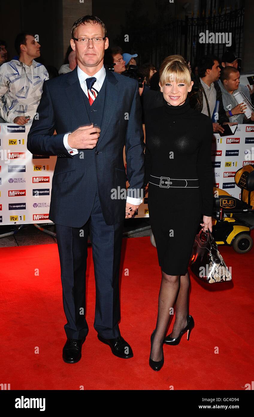 Ricky Groves and Hannah Waterman arrive at the Daily Mirror's Pride of ...