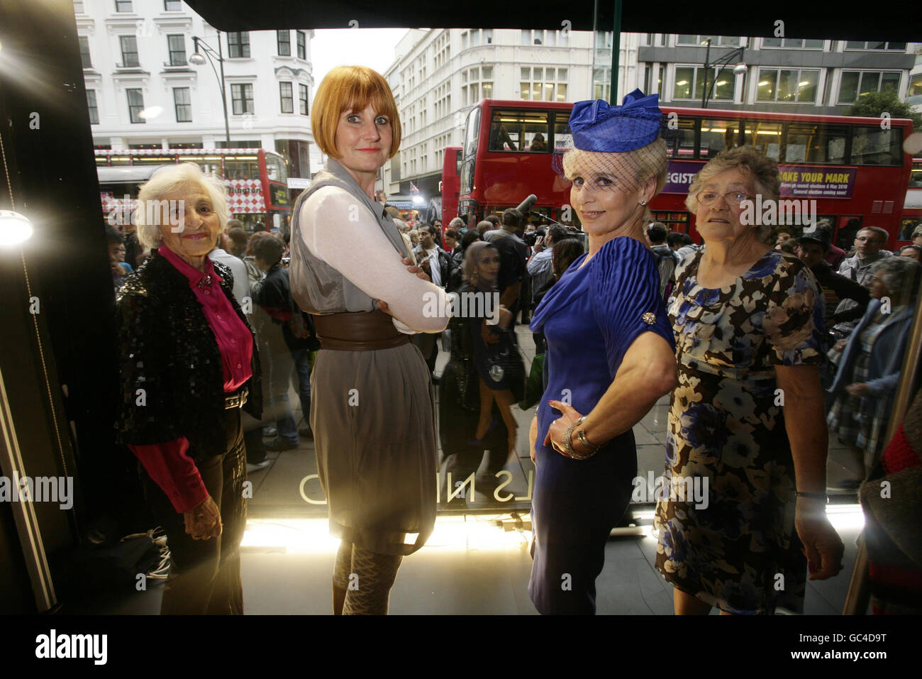 V Day campaign - London Stock Photo - Alamy