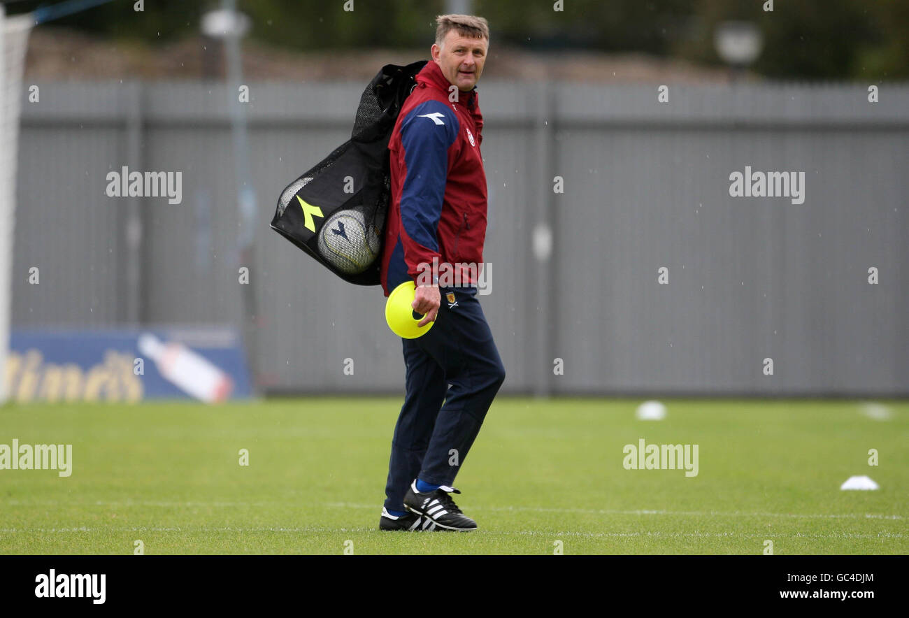 Soccer - International Friendly - Scotland v Japan - Scotland Training ...