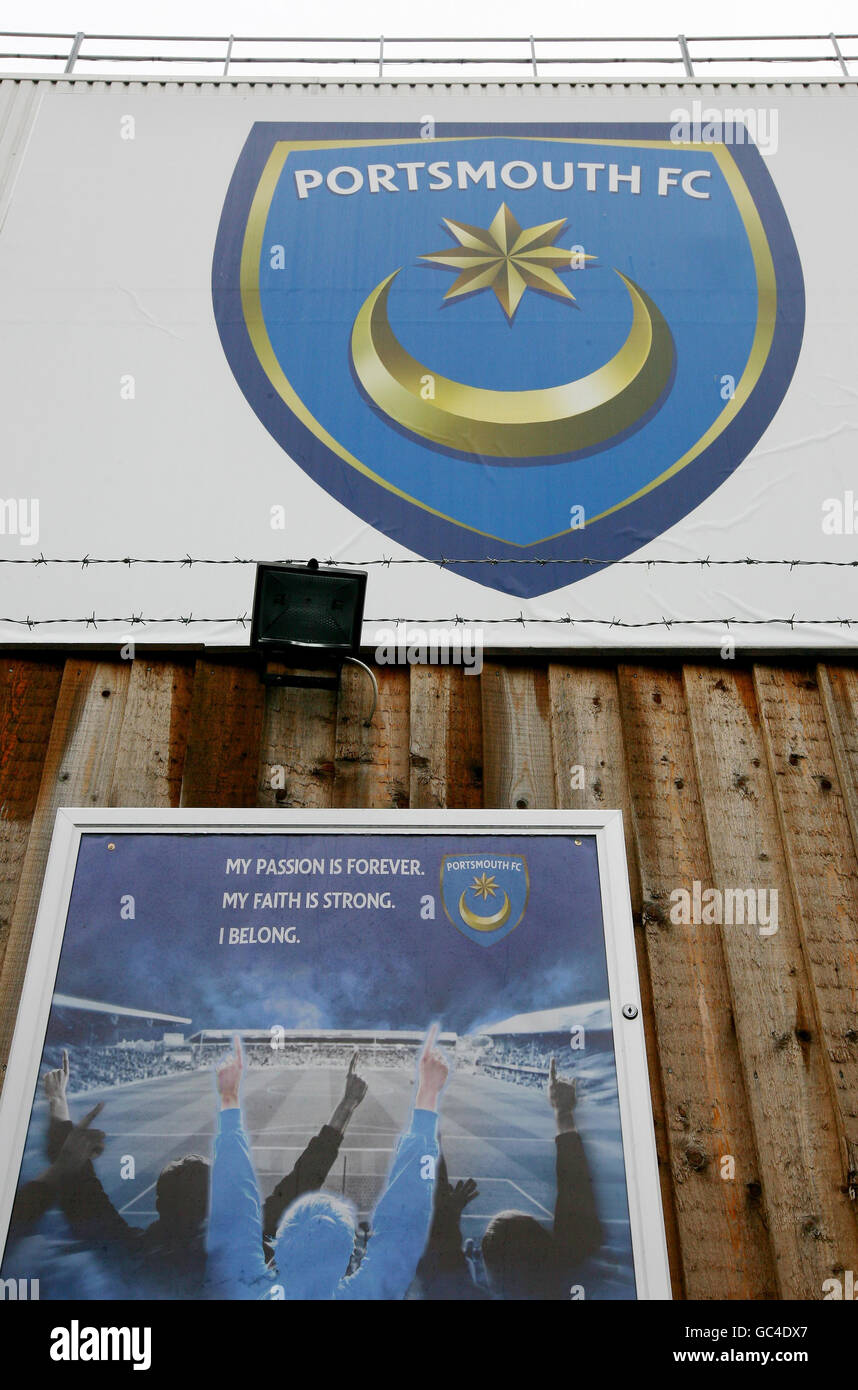 Soccer - Portsmouth Football Club Stock Photo - Alamy