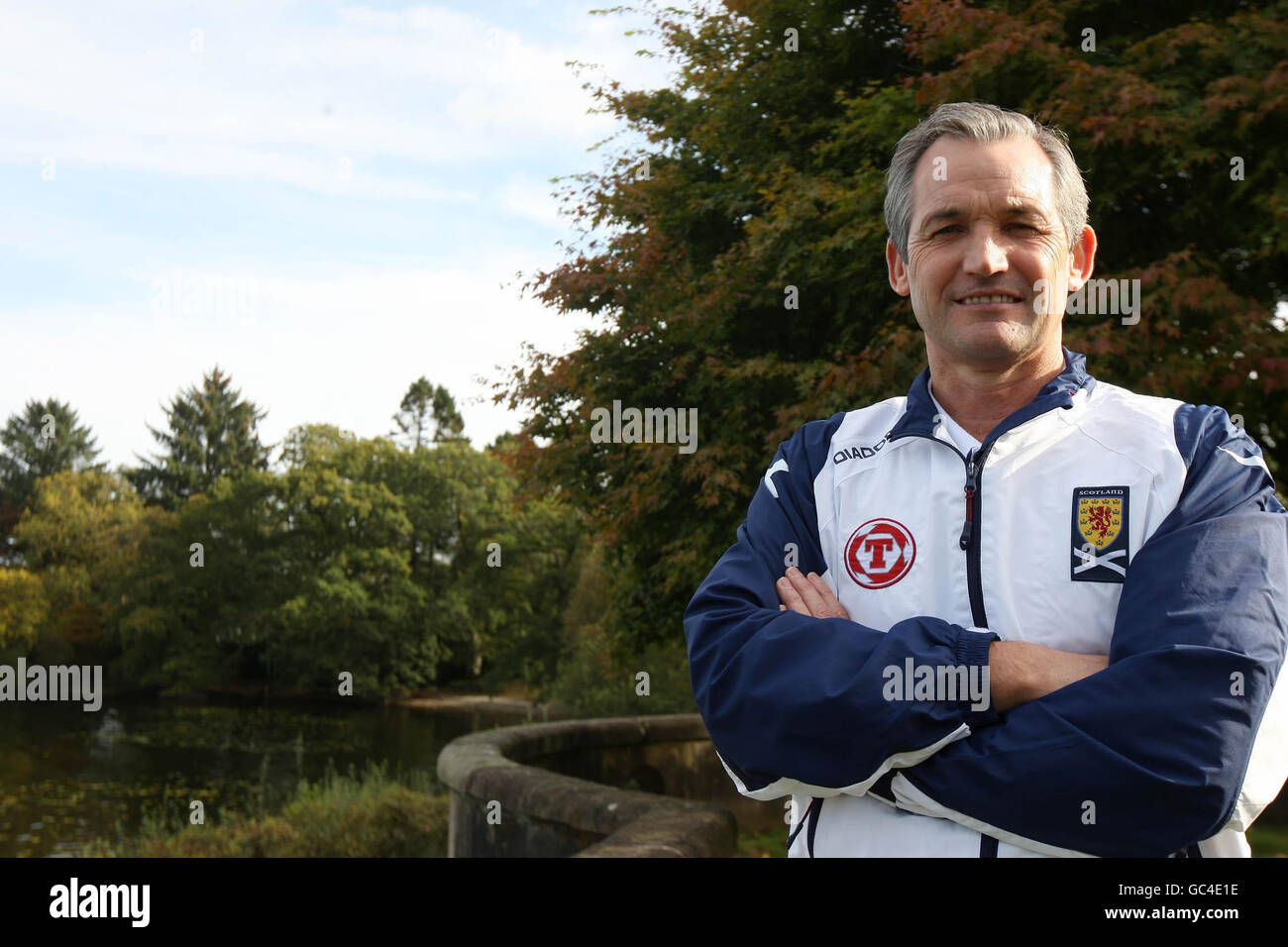 Scotland's George Burley during a Media Day at Cameron House Hotel ...