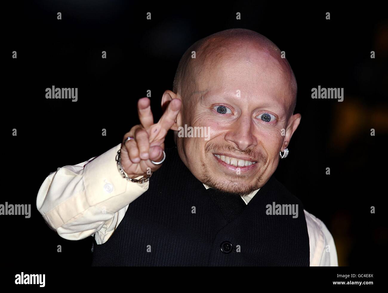 Vern Troyer arriving for the UK Film Premiere of The Imaginarium of ...