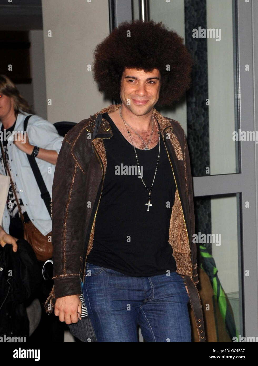 X Factor contestant, Jamie Archer, leaves the Soho Hotel in central ...