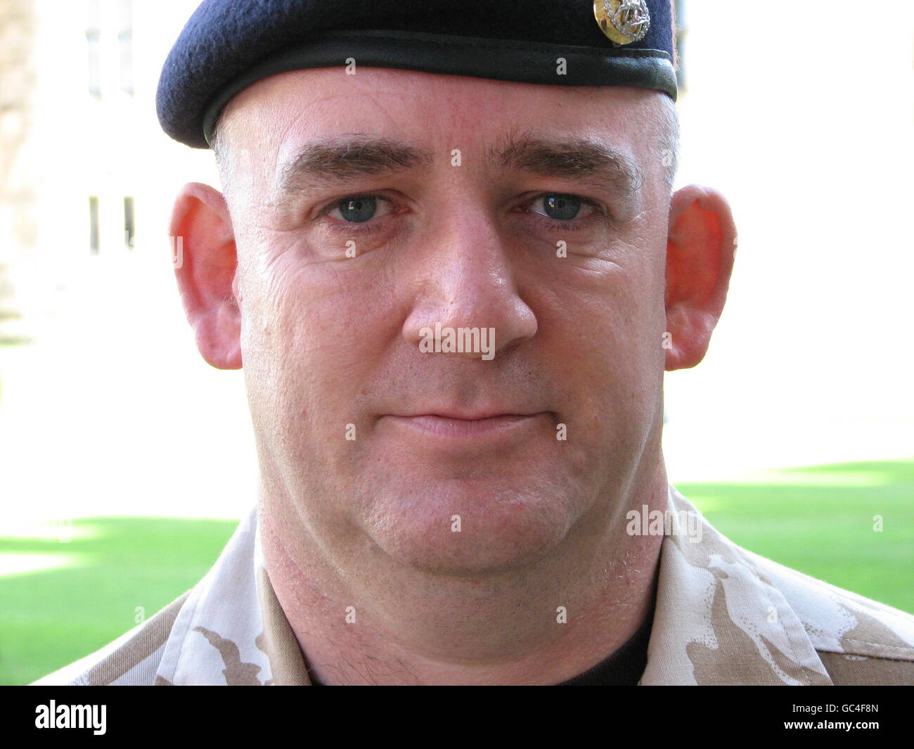 WO2 Tim Wilkinson, from North Shields of the Territorial Army 5th ...