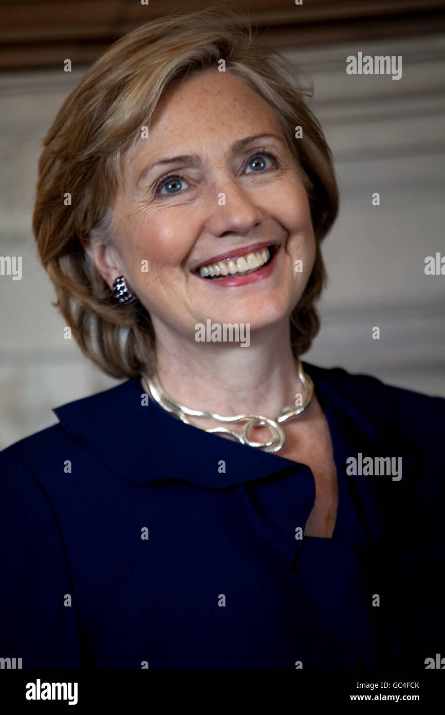 United States Secretary of State Hillary Clinton arrives to meet Prime ...