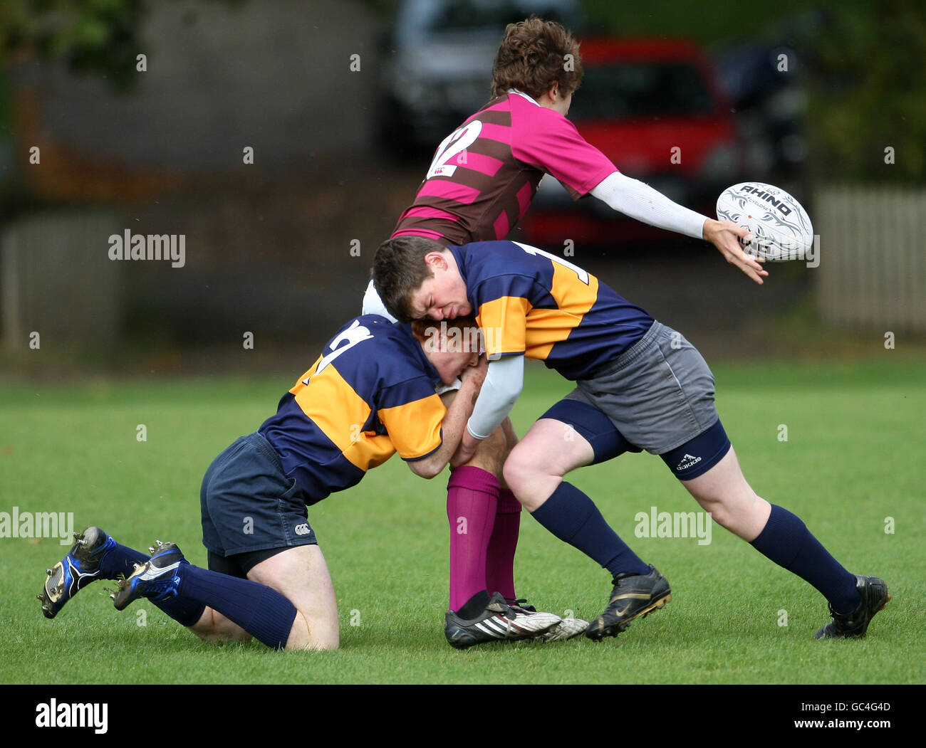 Rugby Union - Fettes v Robert Gordons - Westwoods Health Club Stock ...