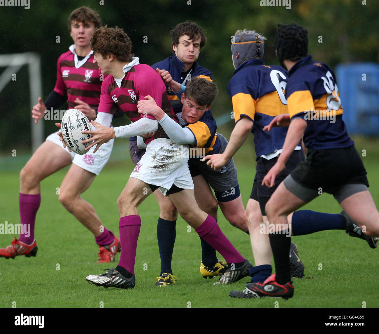 Match action fettes college robert gordons hi-res stock photography and ...