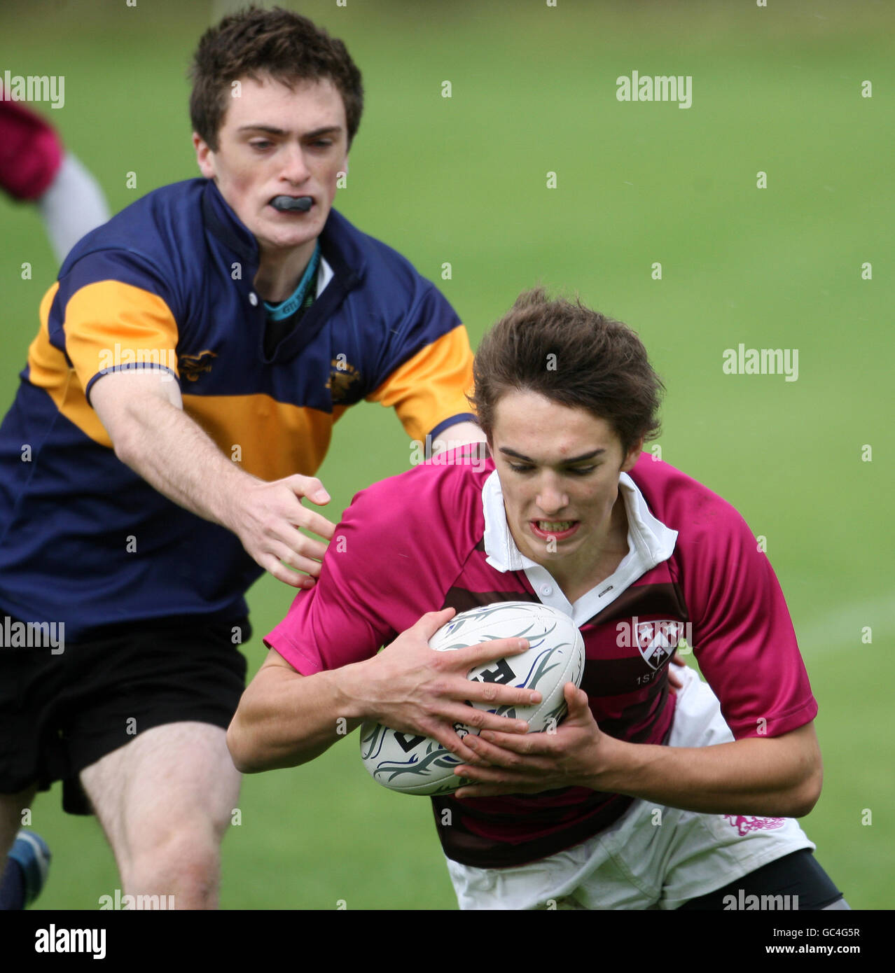 Match action fettes college robert gordons hi-res stock photography and ...