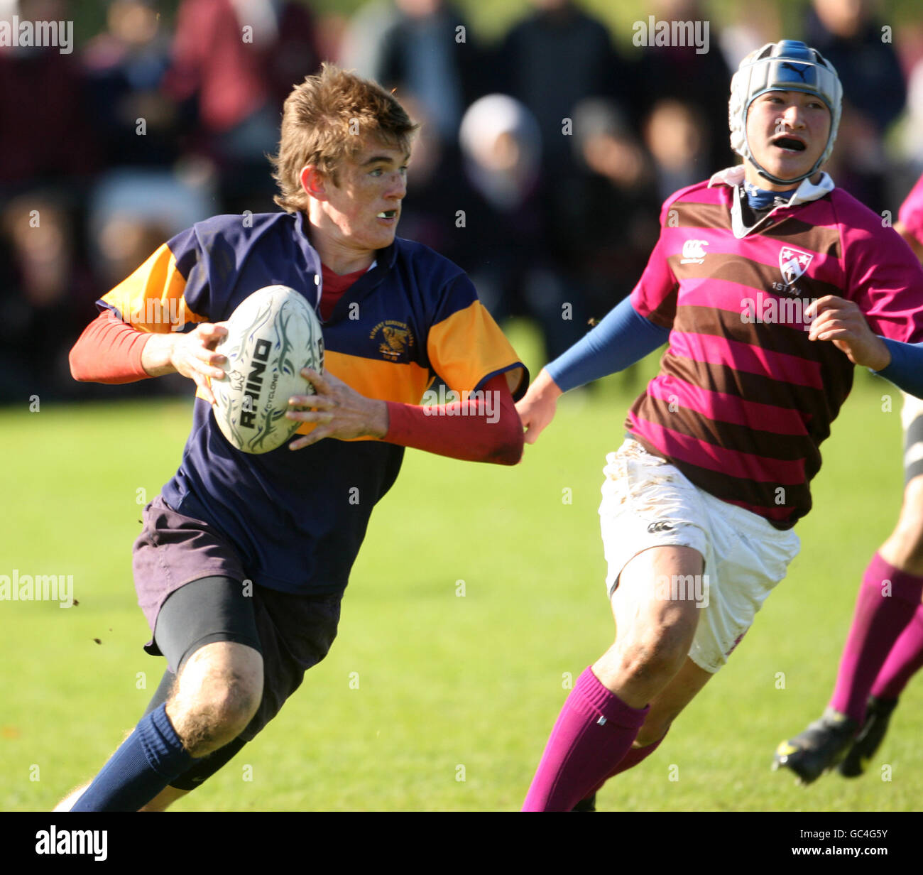 Rugby union fettes v robert gordons westwoods health club hi-res stock ...