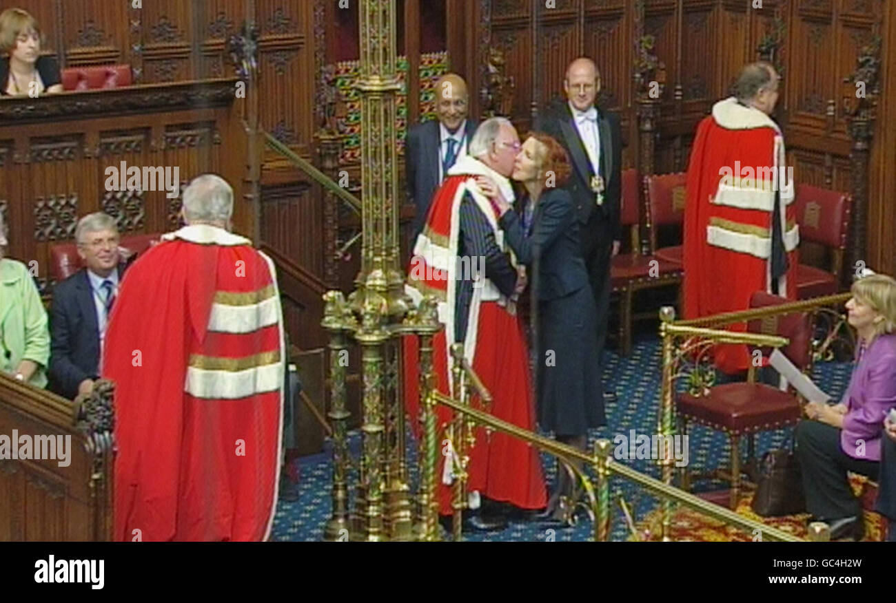Lord Martin introduced to the House of Lords Stock Photo - Alamy