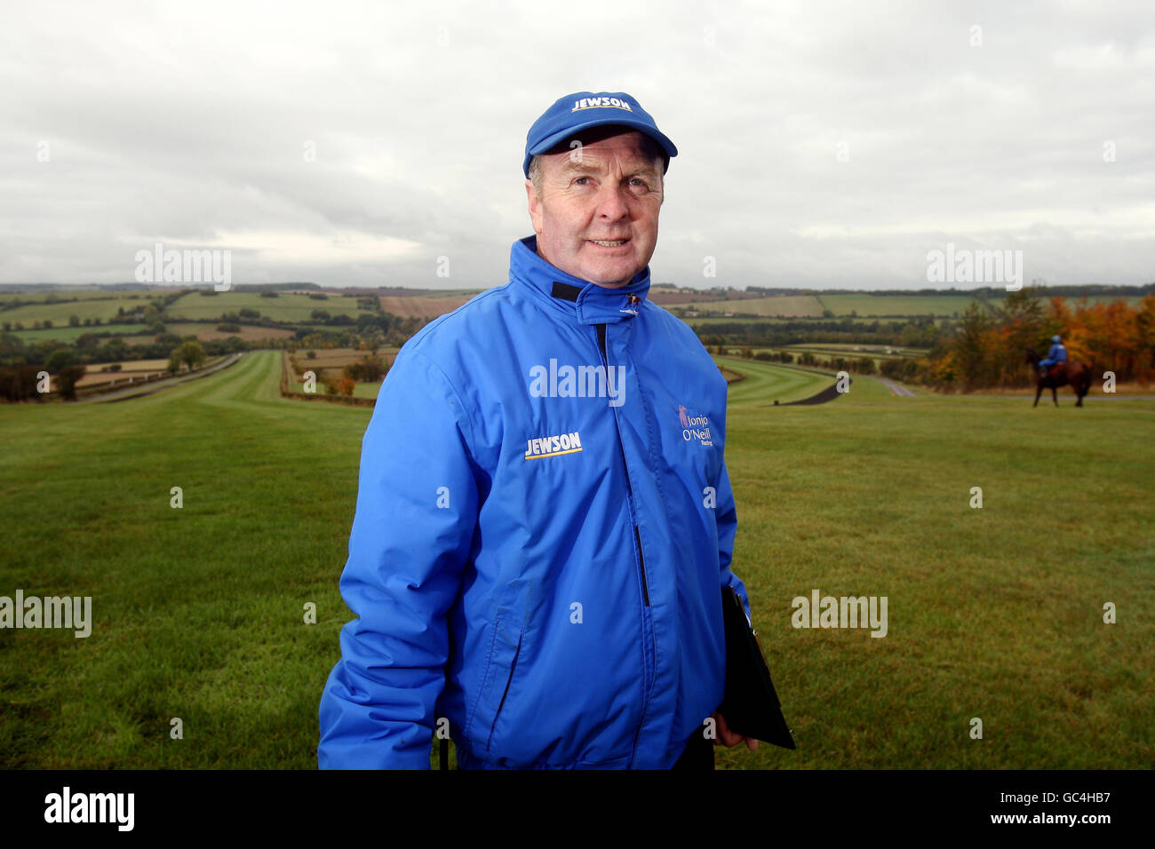 Racing - Visit to Jonjo O'Neill's Stables - Jackdaws Castle Stock Photo ...