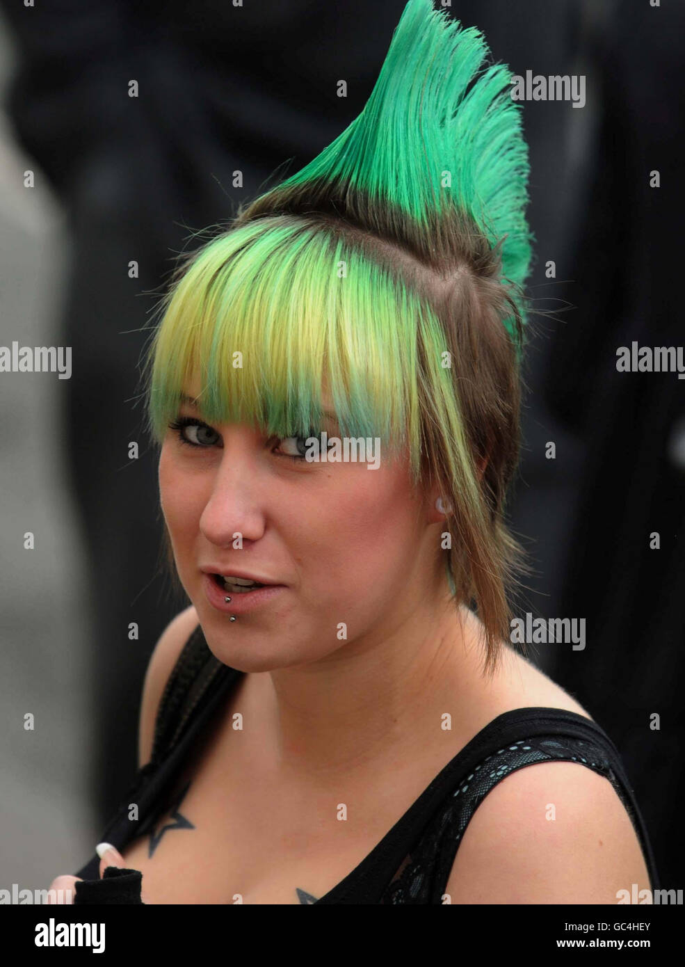 Chloe Williams, 19, one of the many friends attending the funeral in ...