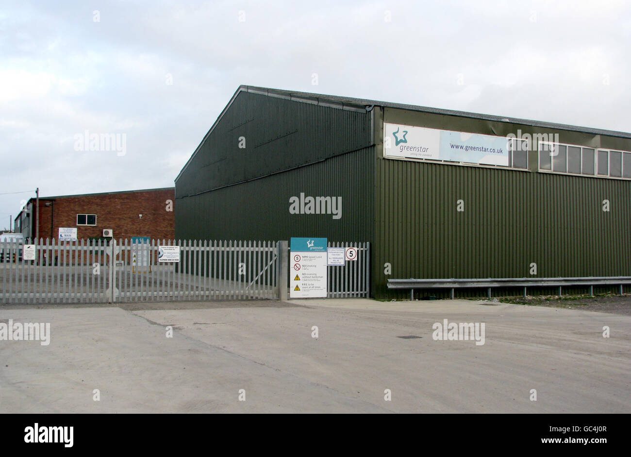 A general view of the Greenstar Recycling Plant in Mill Lane ...