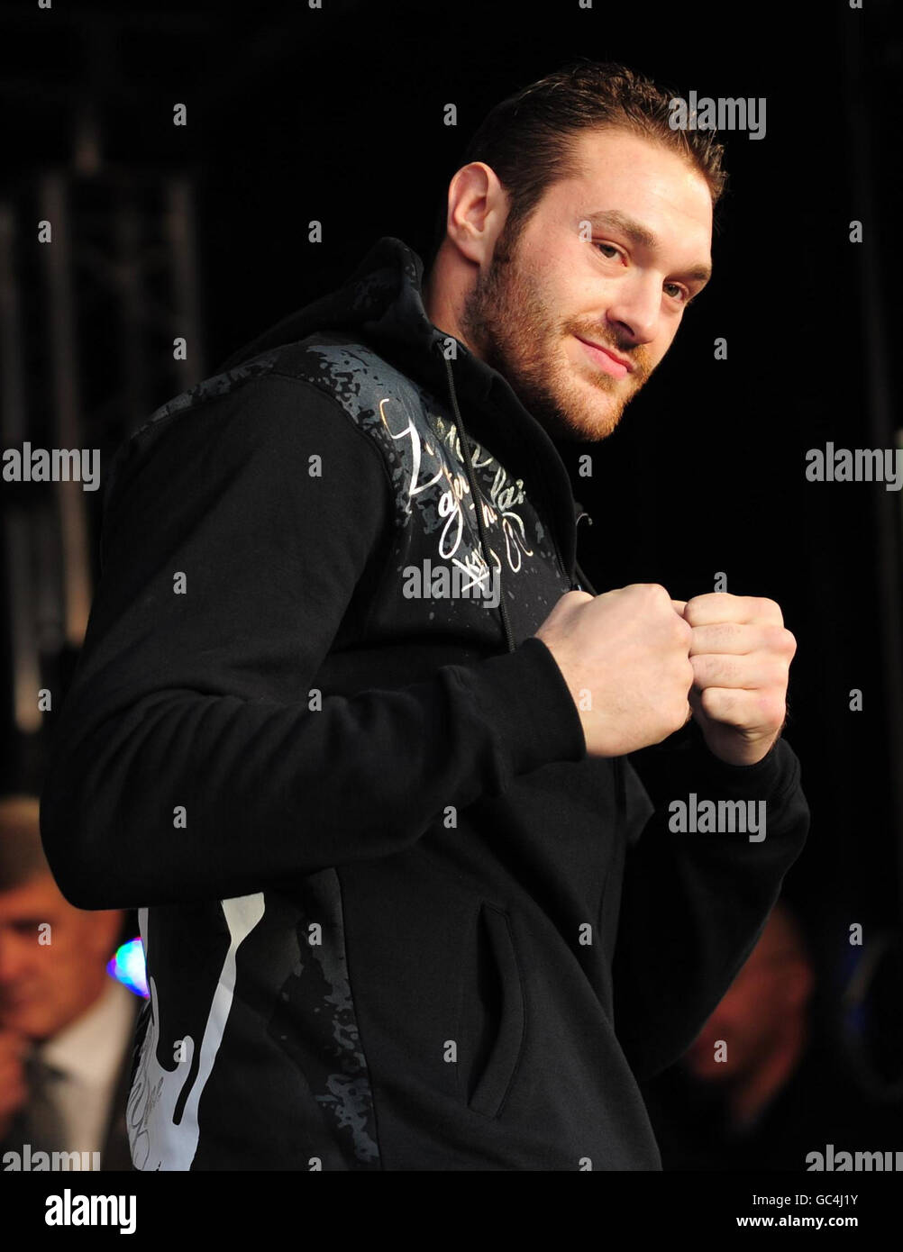 Great britains carl froch during the weigh in hi-res stock photography ...