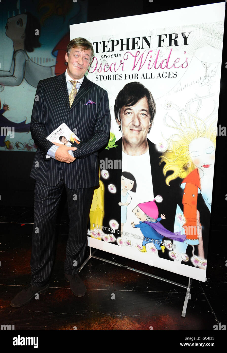 Stephen fry with his new book hi-res stock photography and images - Alamy