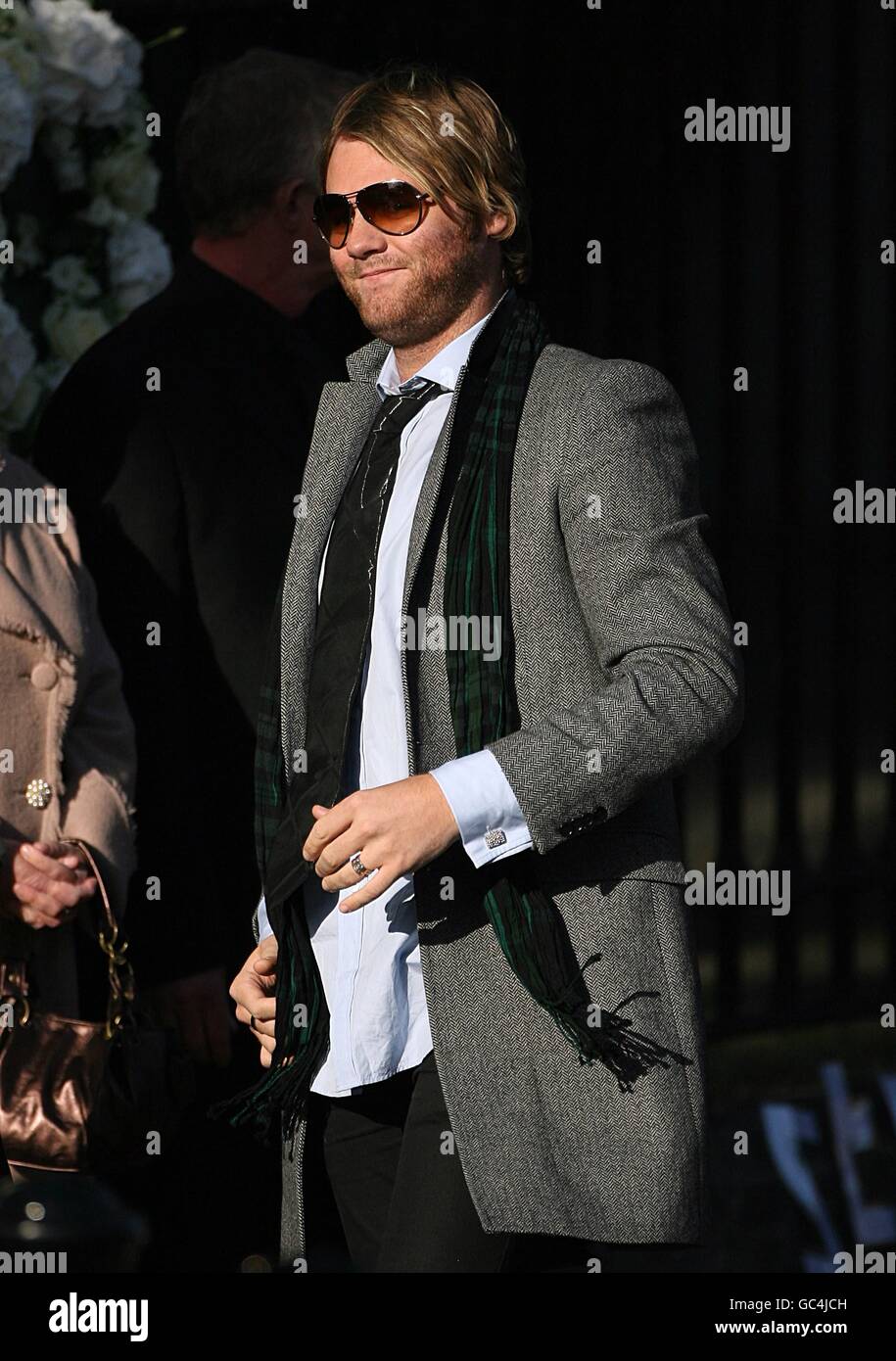 Stephen Gately funeral Stock Photo - Alamy