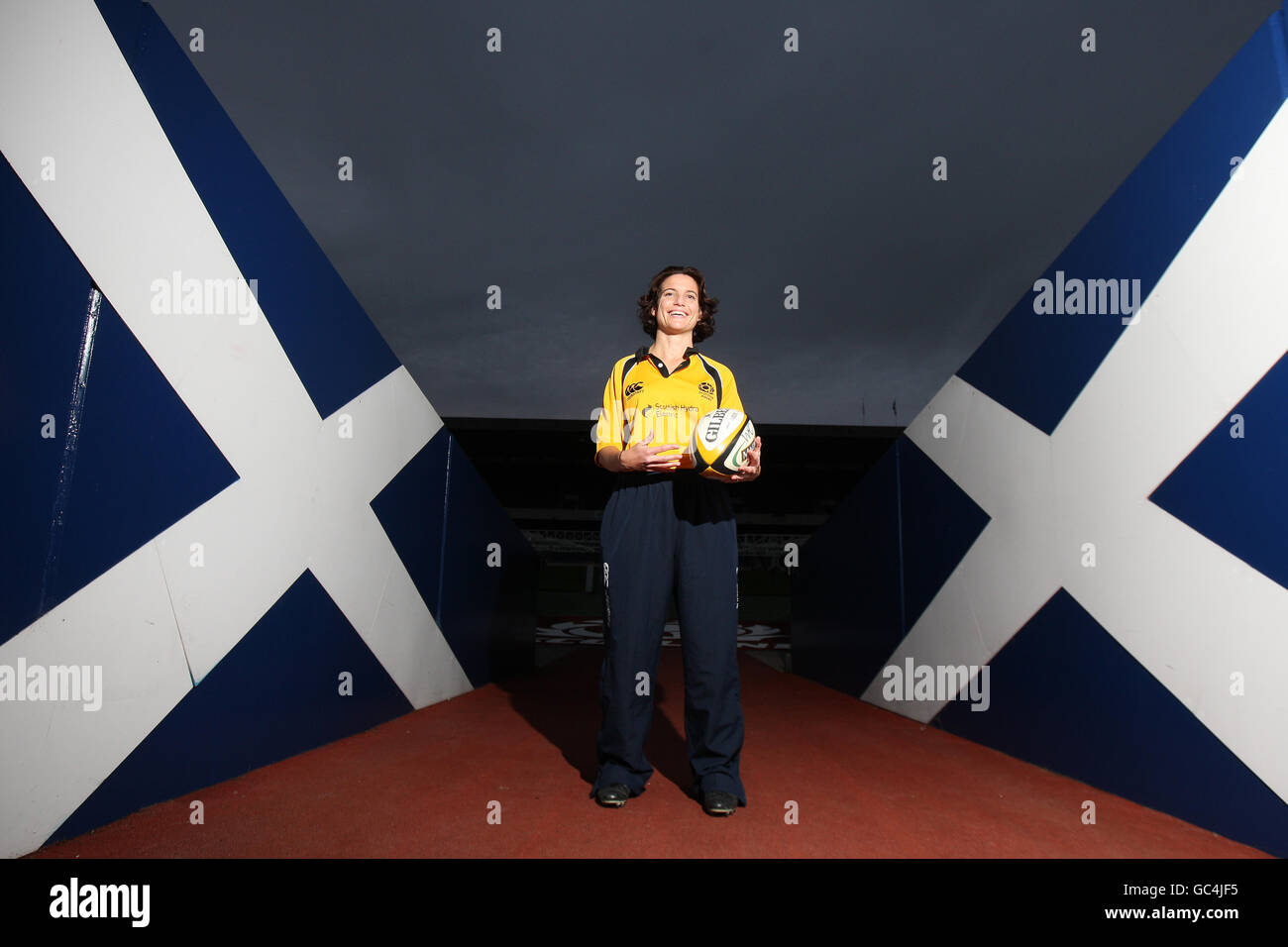 Rugby Union - SRU Fast Track Referee - Murrayfield Stock Photo - Alamy