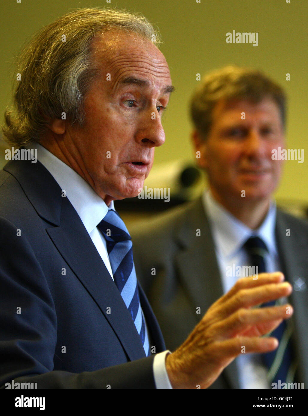 Jackie Stewart visits Cornton Vale Prison Stock Photo - Alamy