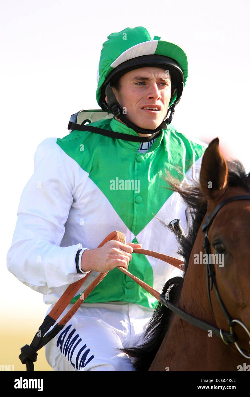 Jockey ryan moore newmarket racecourse hi-res stock photography and ...
