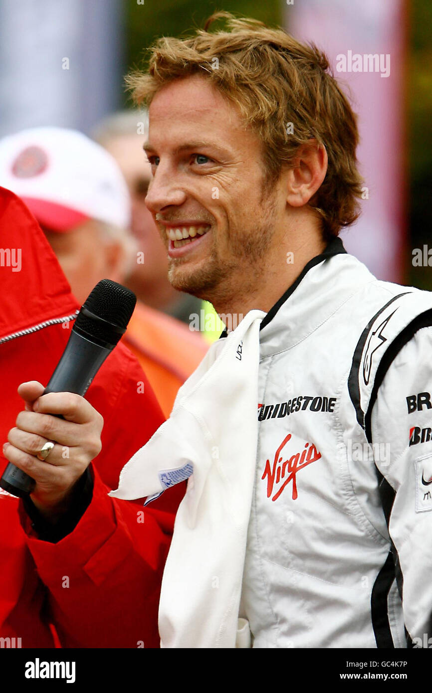 Formula 1 World Champion Jenson Button prepares to take competition ...