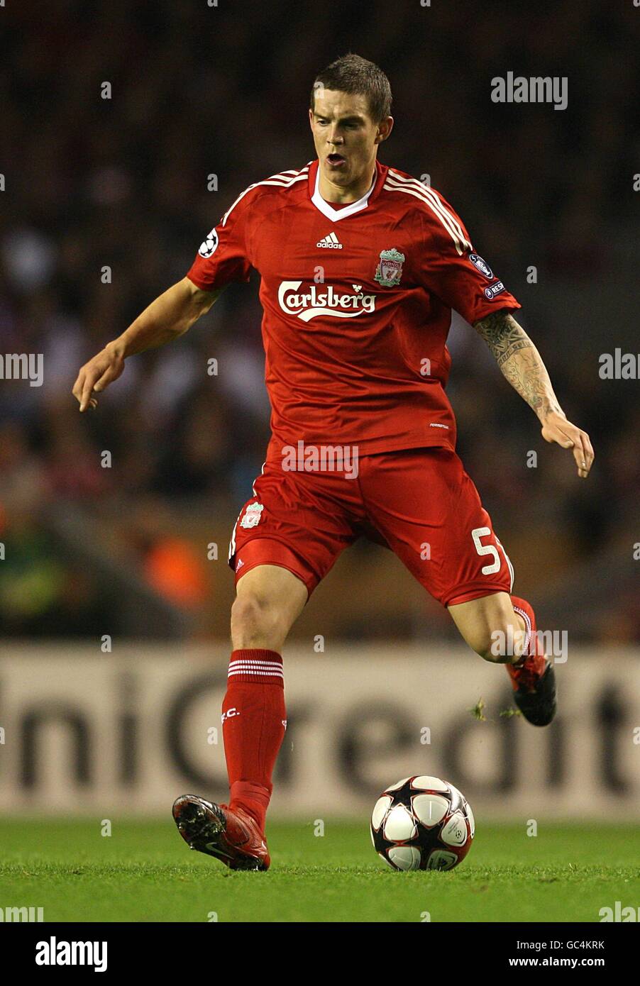 Daniel agger liverpool hi-res stock photography and images - Alamy