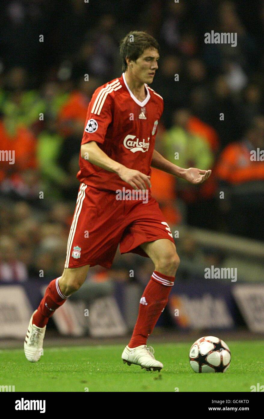 Soccer uefa champions league group liverpool olympique lyonnais anfield ...