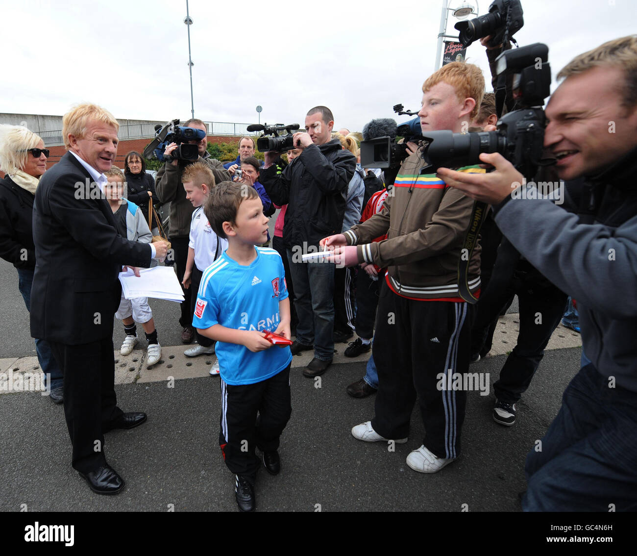 Soccer - Middlesbrough Photo Call - Riverside Stadium Stock Photo - Alamy
