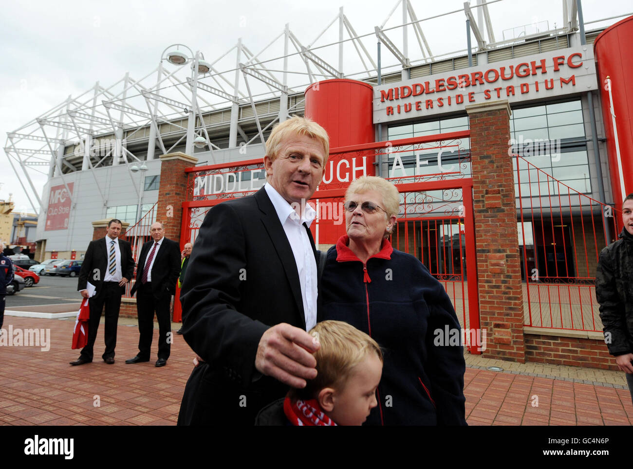 New Middlesbrough manager Gordon Strachan arrives at the Riverside ...
