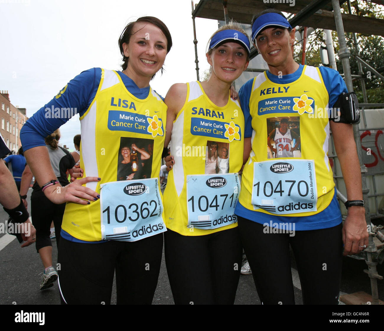 Friends of Jade Goody (Left to Right) Lisa, Sarah and Kelly Reading ...