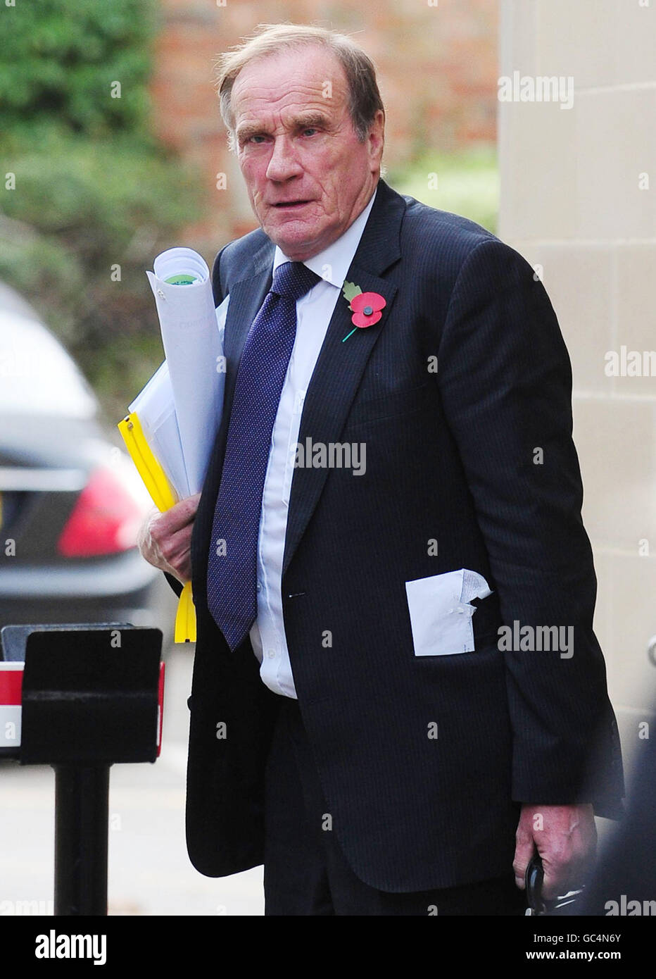 Coroner Geoff Fell outside Harrogate Magistrates Court, Harrogate Stock ...