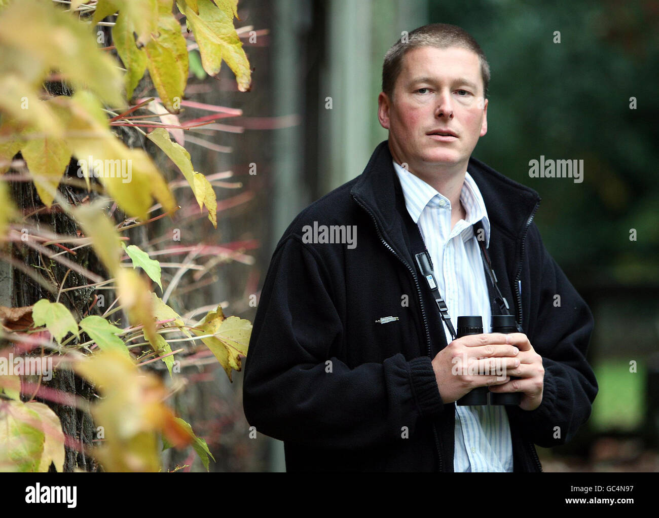 RSPB Northern Ireland director Dr James Robinson, at Belvoir Park ...