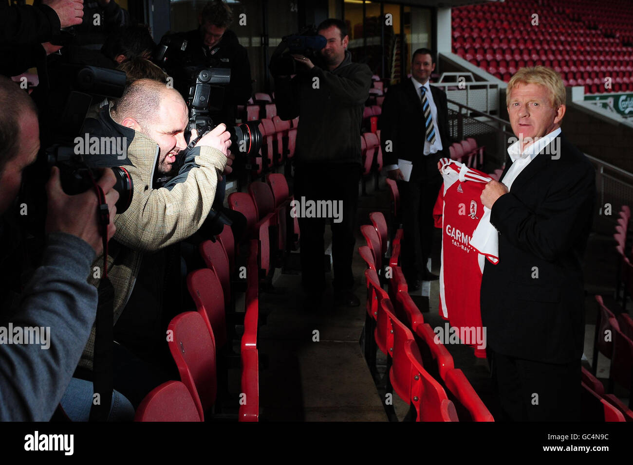Soccer - Middlesbrough Photo Call - Riverside Stadium Stock Photo - Alamy