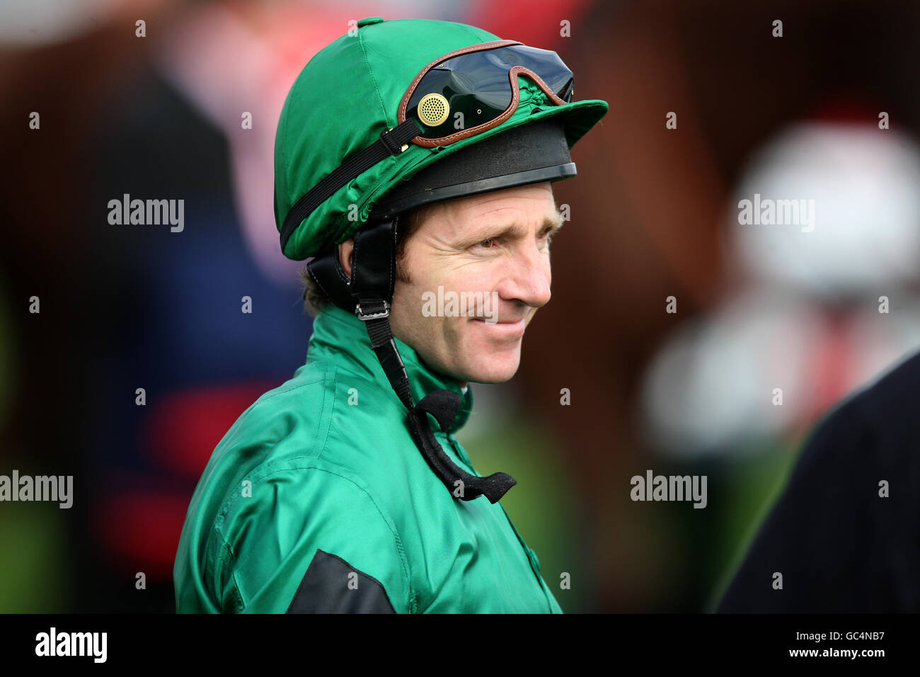 Jockey Jimmy Fortune prior to his ride on Jack O'lantern in the ...