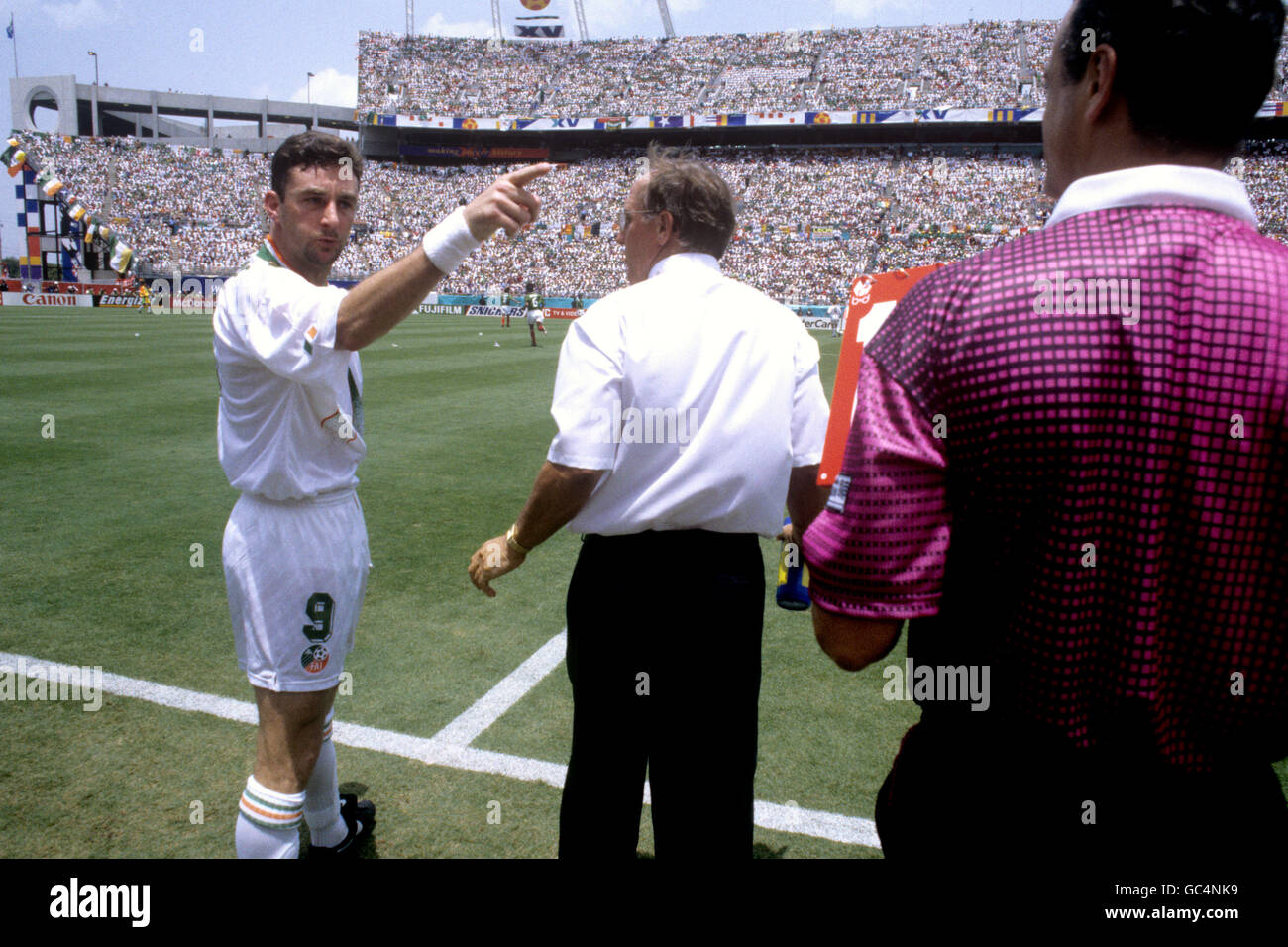 Soccer - World Cup USA 94 - Group E - Ireland v Mexico - Citrus Bowl ...
