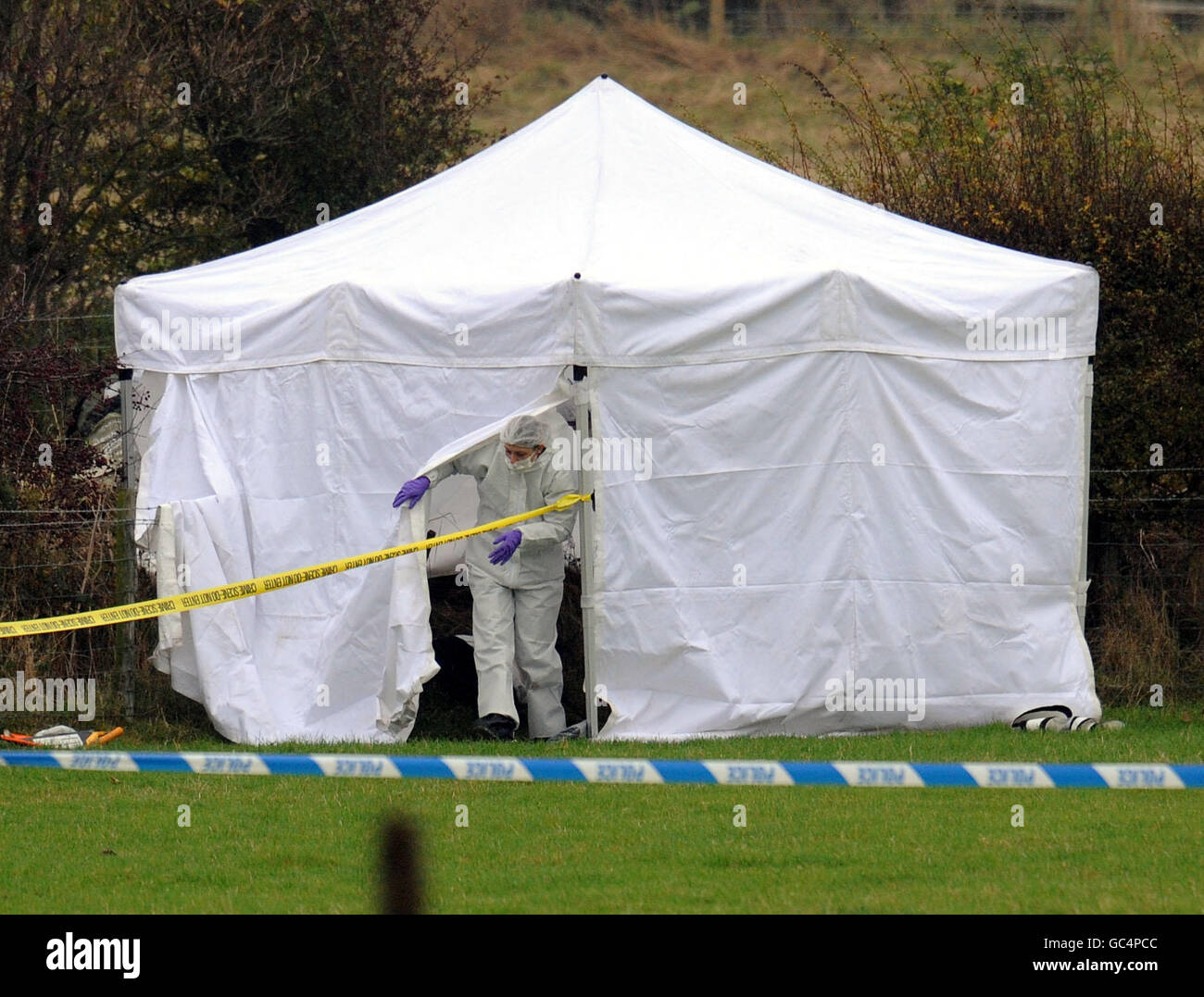 Dead body inside crime scene hi-res stock photography and images - Alamy