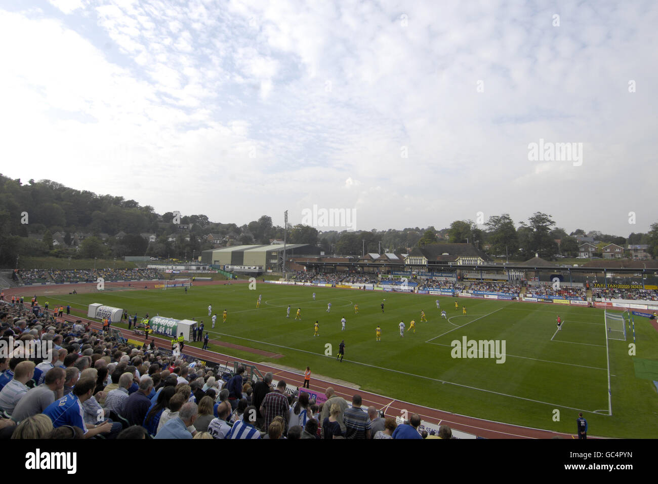 General view of the withdean stadium hi-res stock photography and ...