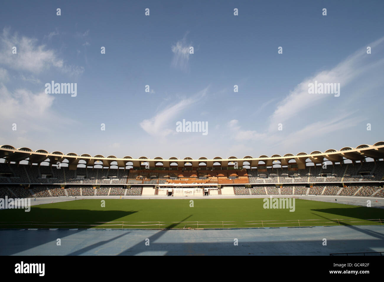 City Views - Abu Dhabi - Zayed Sports City Stadium Stock Photo - Alamy