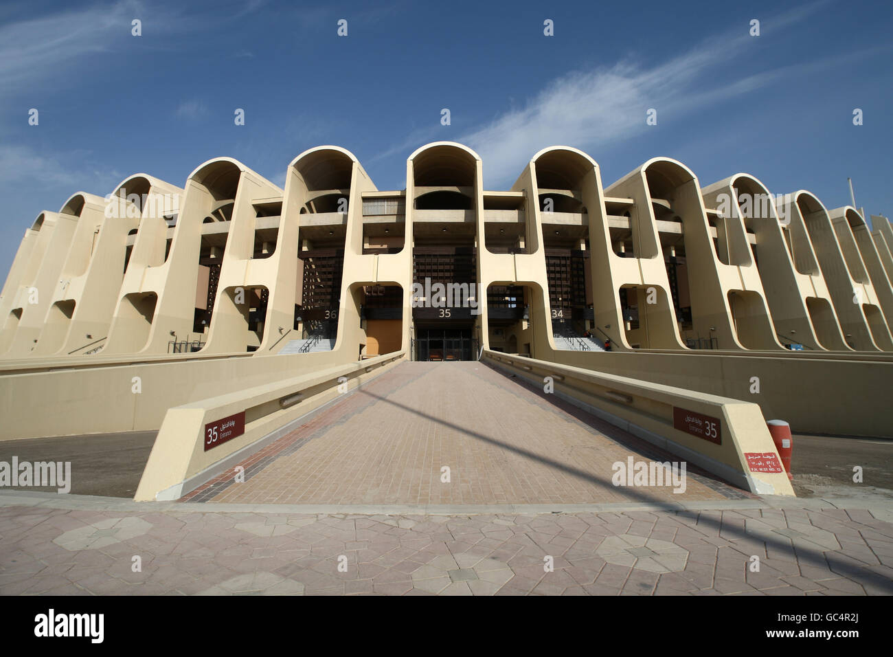 City Views - Abu Dhabi - Zayed Sports City Stadium. General view of the ...