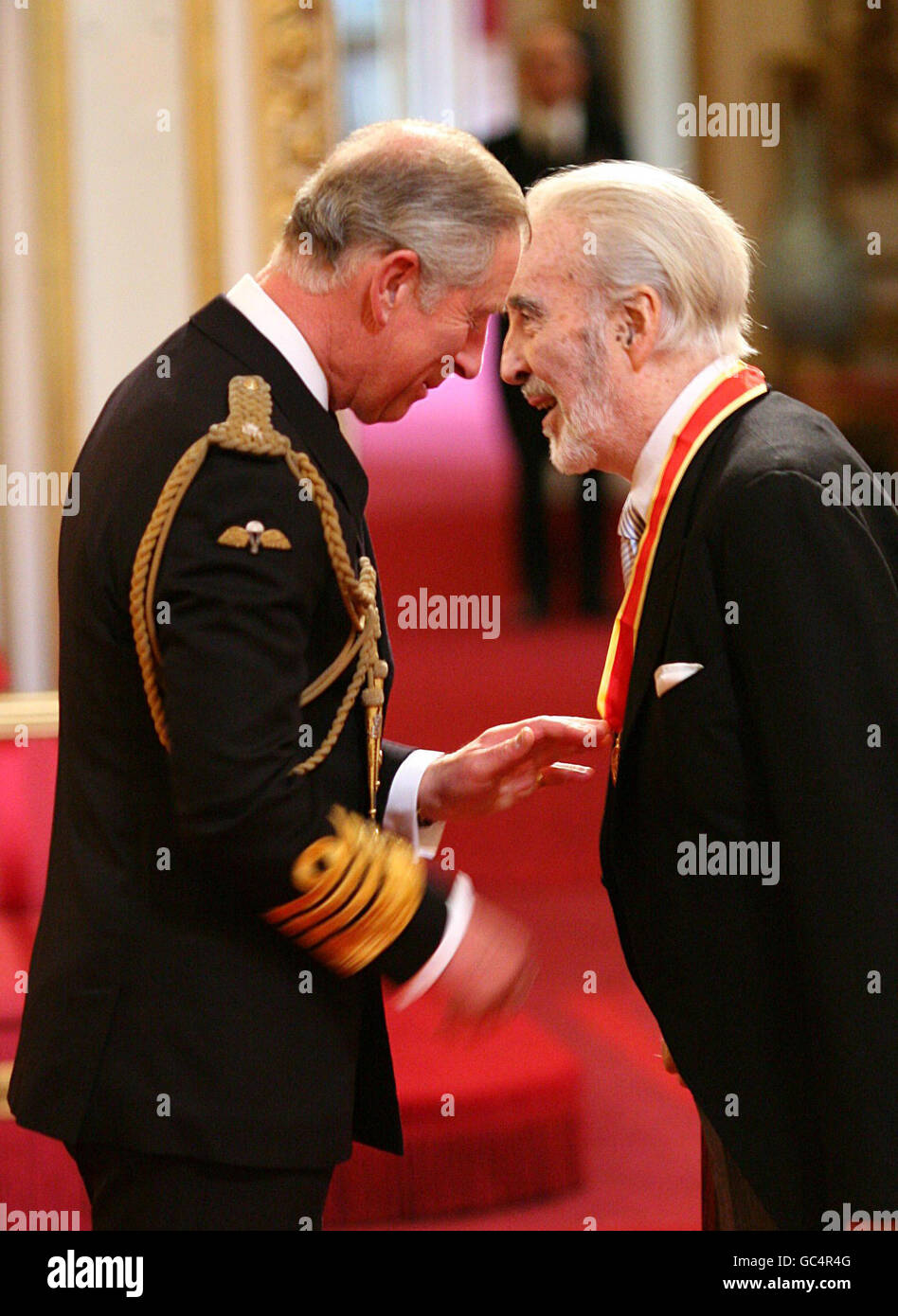 English actor christopher lee knight hi-res stock photography and ...