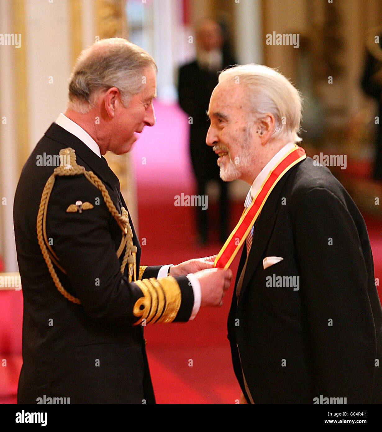 English actor christopher lee knight hi-res stock photography and ...