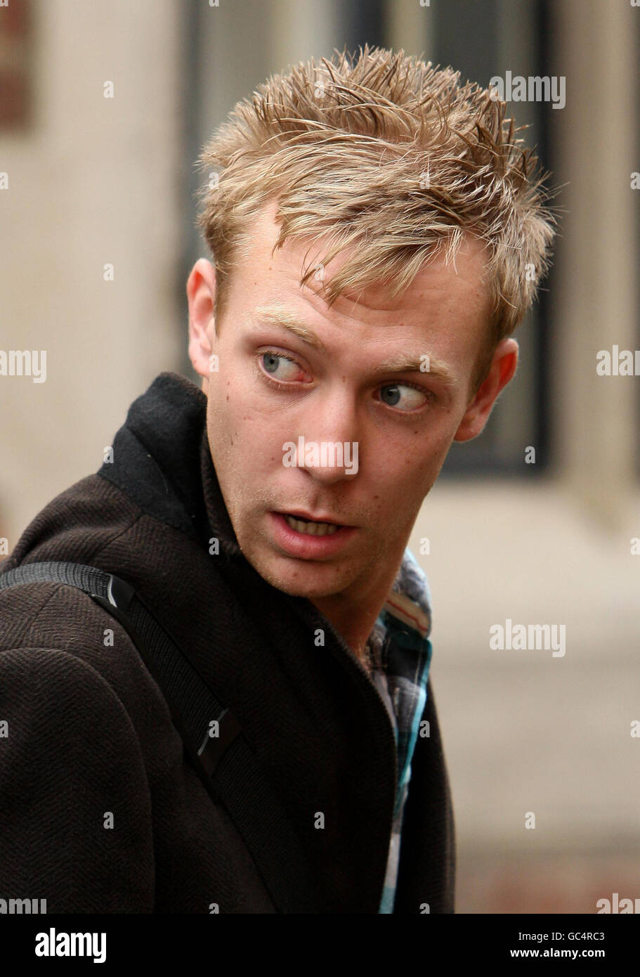 David Daly, the father of Poppy Davies, outside St Pancras Coroners ...