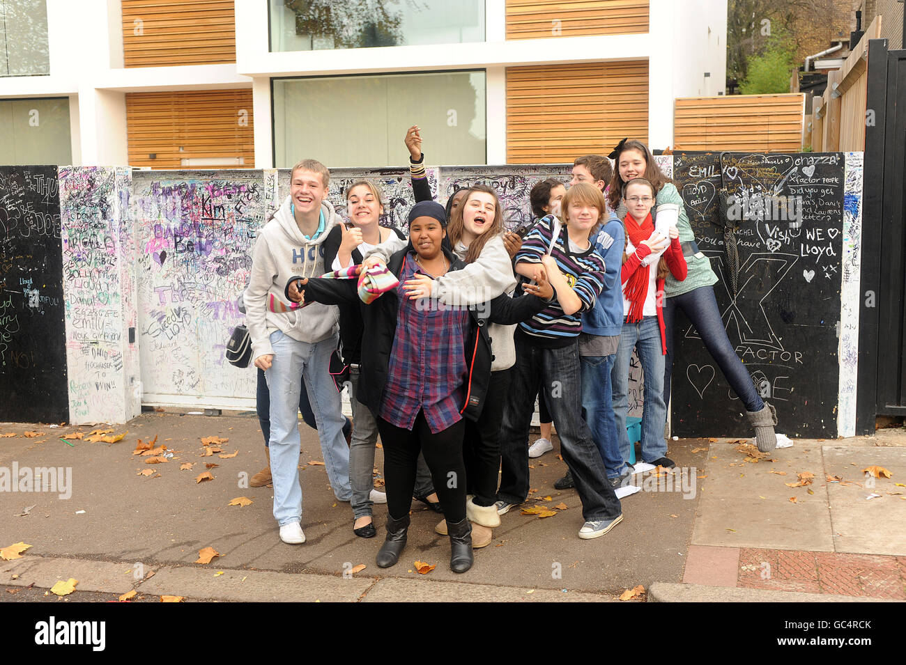 X Factor House - London Stock Photo - Alamy