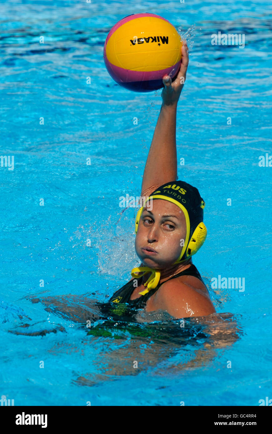 Australia's Rebecca Rippon in action in the Water Polo match against ...