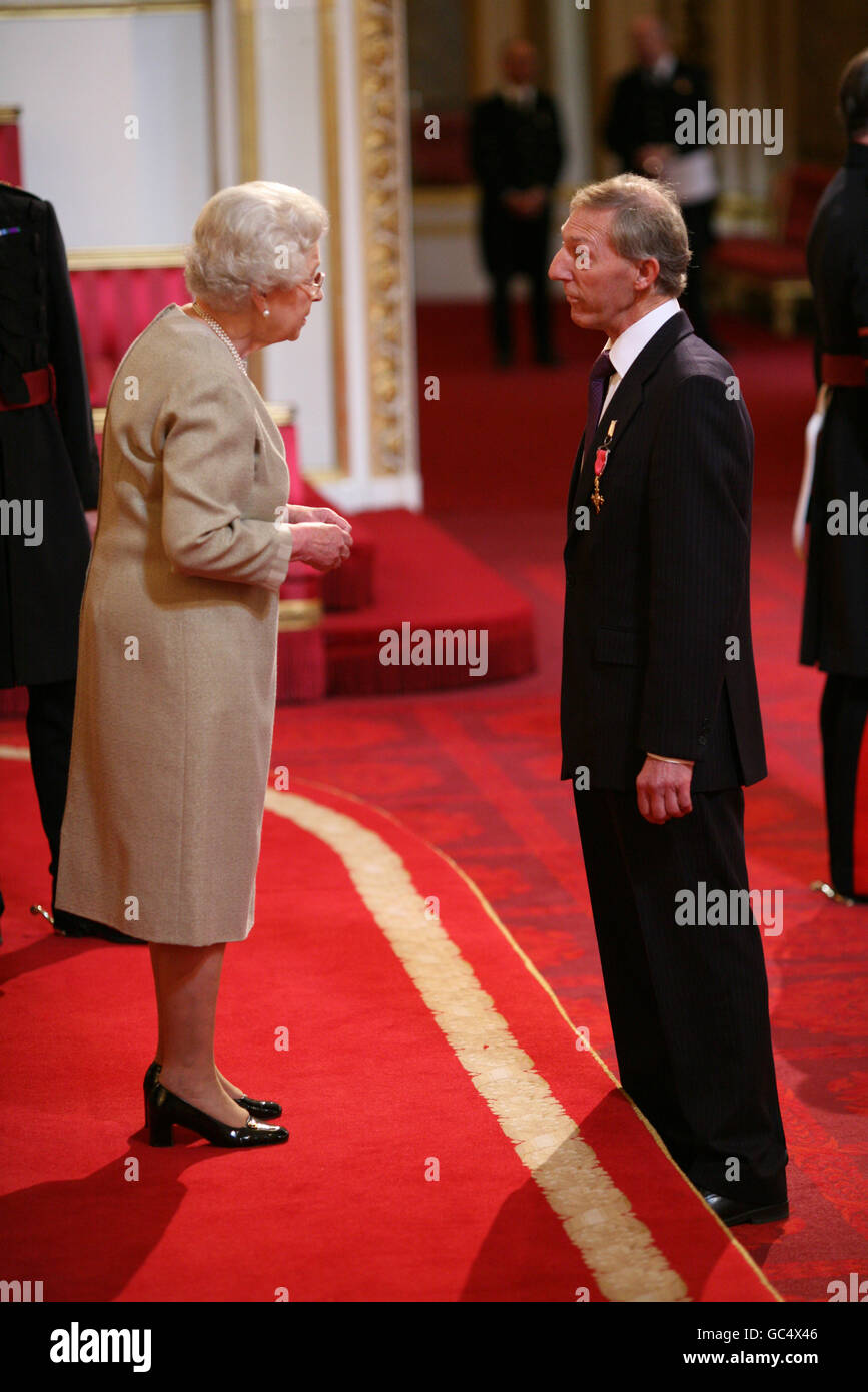 Councillor Keith Ross from Dulverton is made an OBE by The Queen at ...