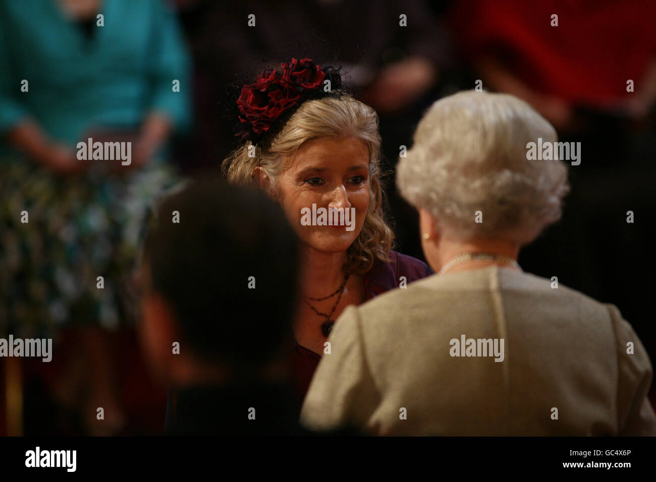 Annette doherty canterbury made obe queen buckingham palace hi-res ...