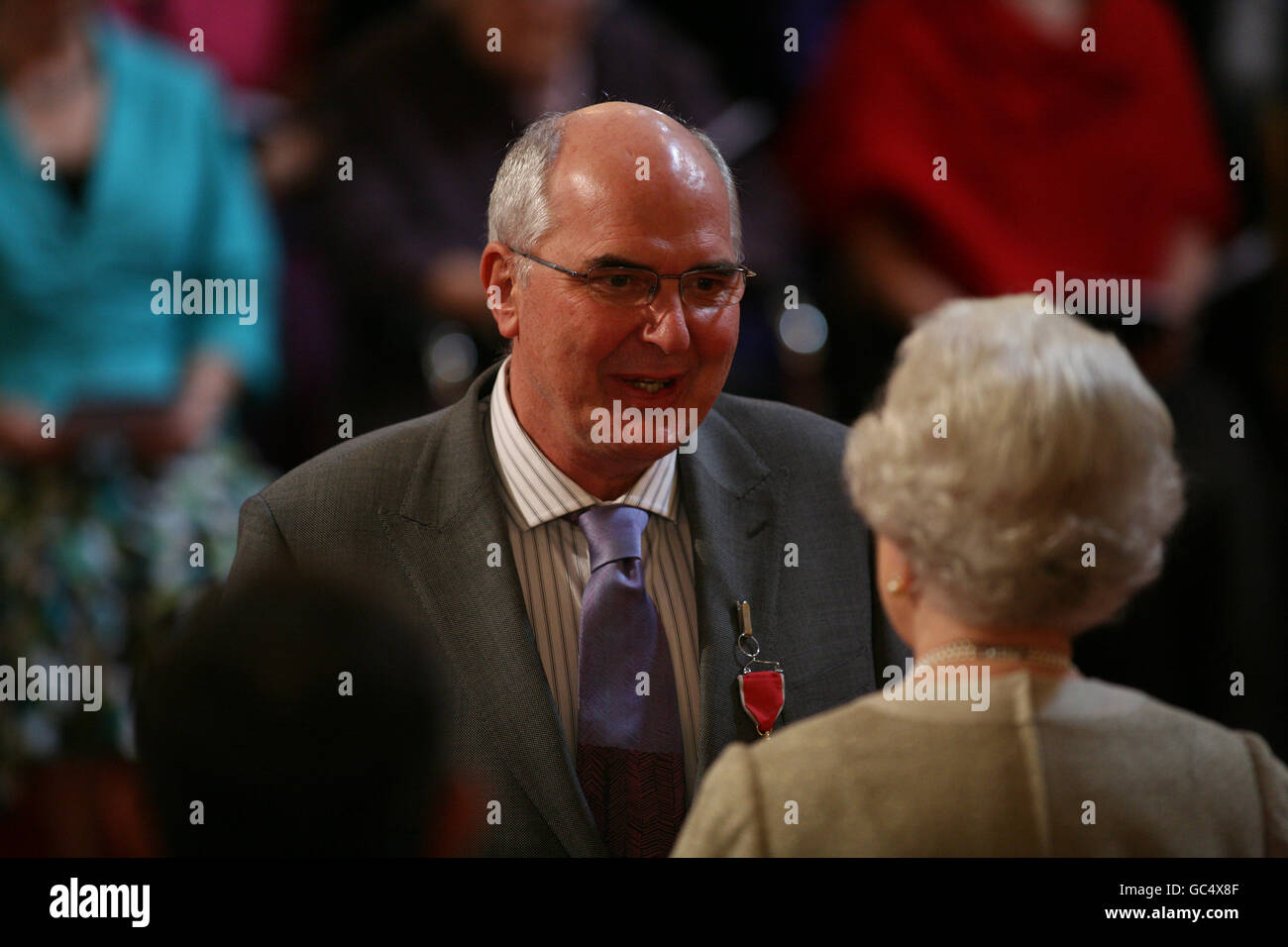 Professor Ian Ralston from Edinburgh is made an OBE by The Queen at ...