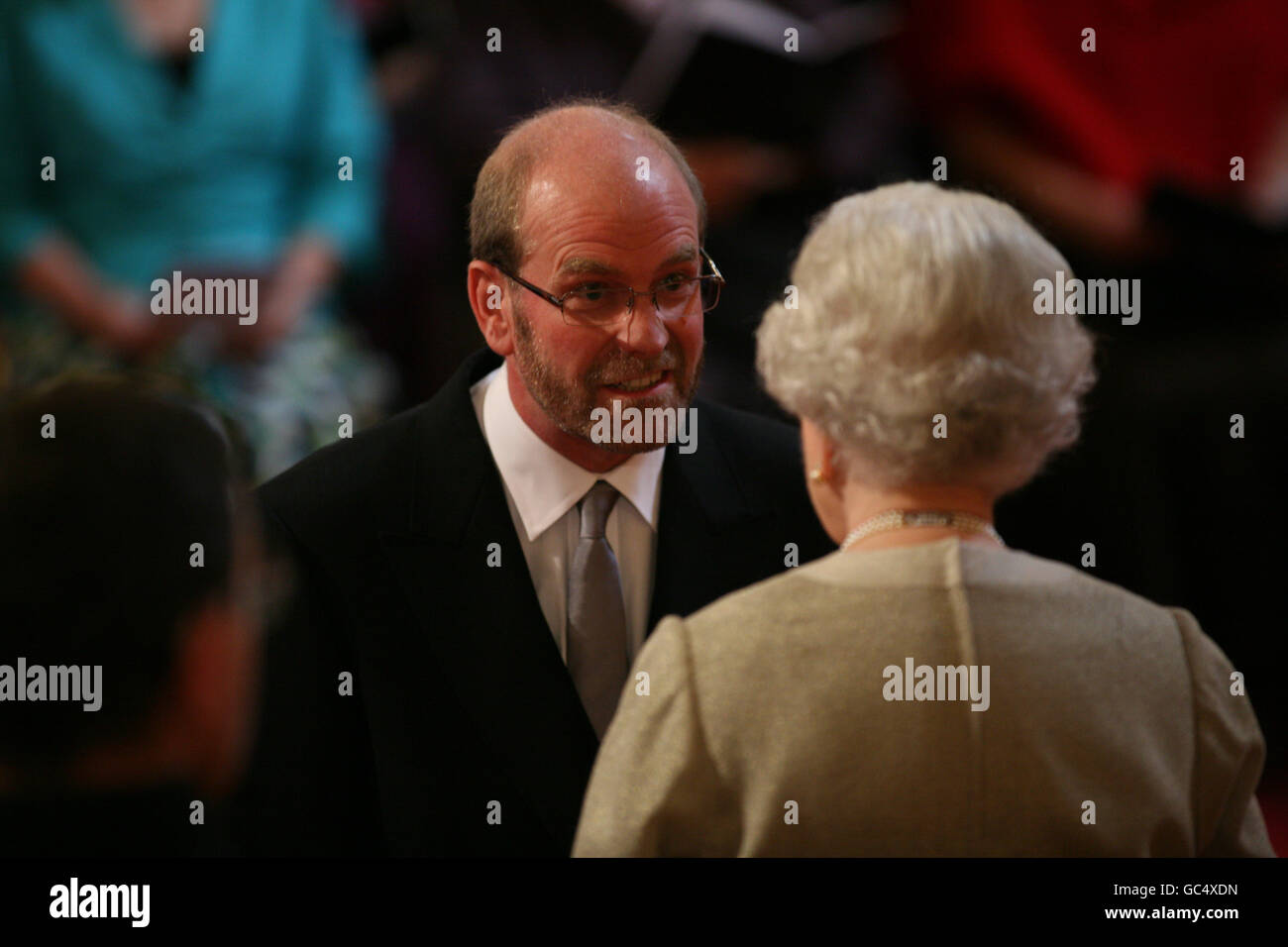 Professor Wesley Vernon is made an OBE by The Queen at Buckingham ...